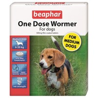 Beaphar One Dose Wormer for Medium Dogs - From £3.68