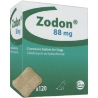 Zodon 88mg Chewable Tablets for Dogs - From £0.56